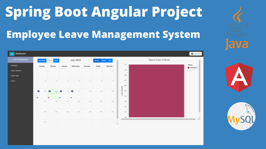 Employee Leave Management Spring Boot Mysql Angular Project With Source Code Projectworlds Store